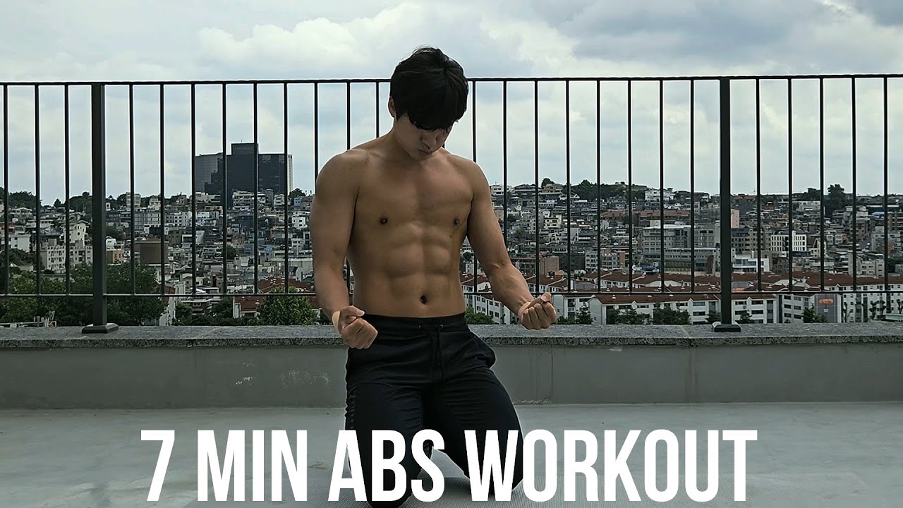 7 Minute Home ABS Workout | 6 Pack ABS For Beginners | No Equipment ...