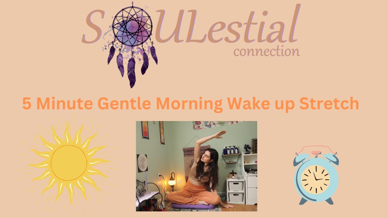 5 Minute Gentle Morning Wake Up Stretch - YouTube