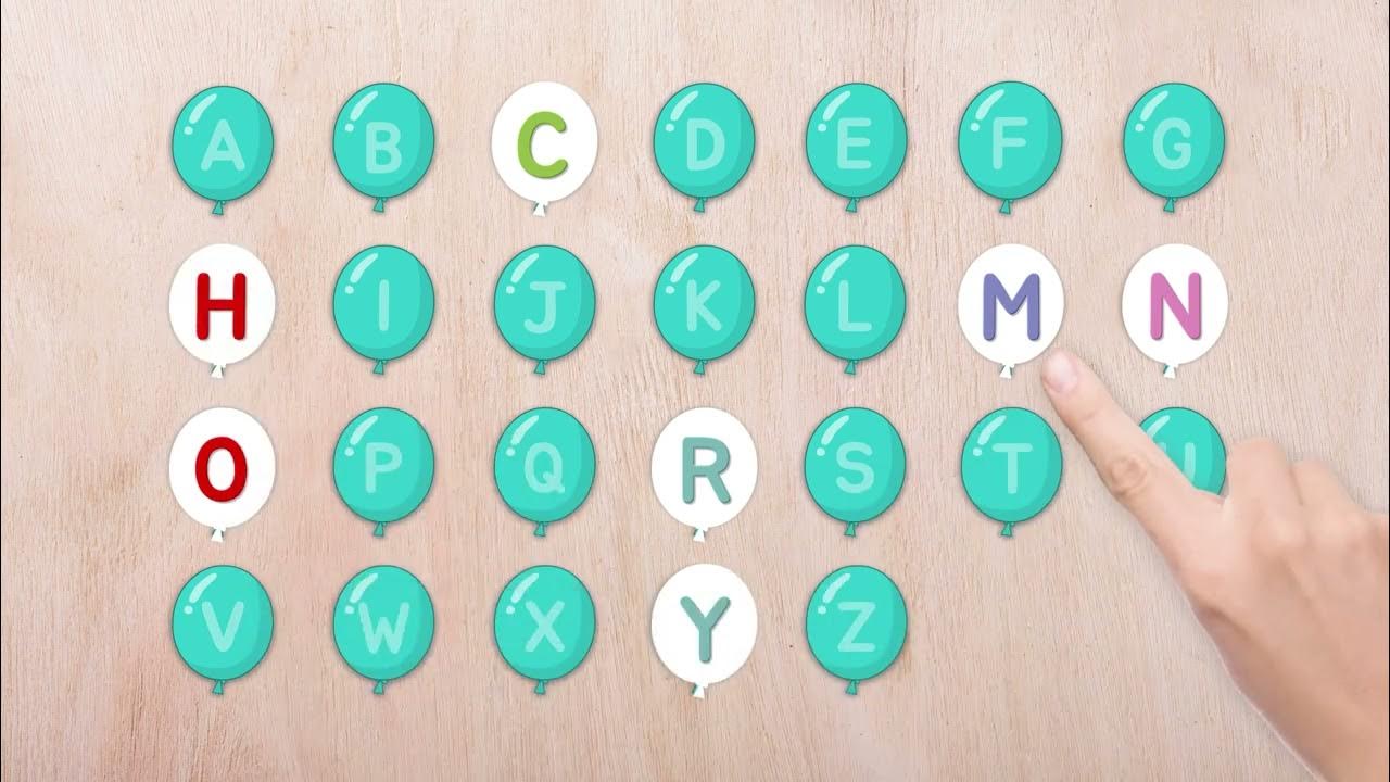 [Learn Alphabet For Kids] Alphabet ABC | Learn A to Z -Uppercase(Capital letter), Pop the ABC ...