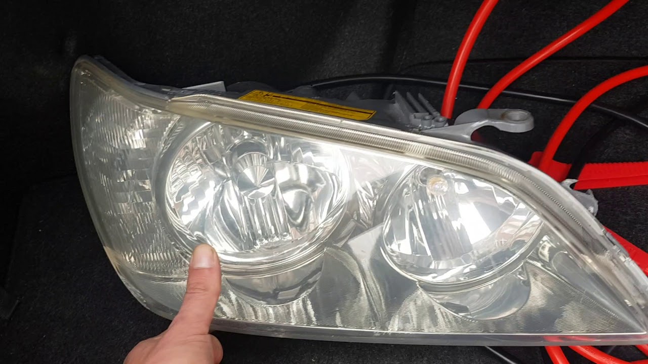 Lexus is200 sport headlights INSTALL - YouTube