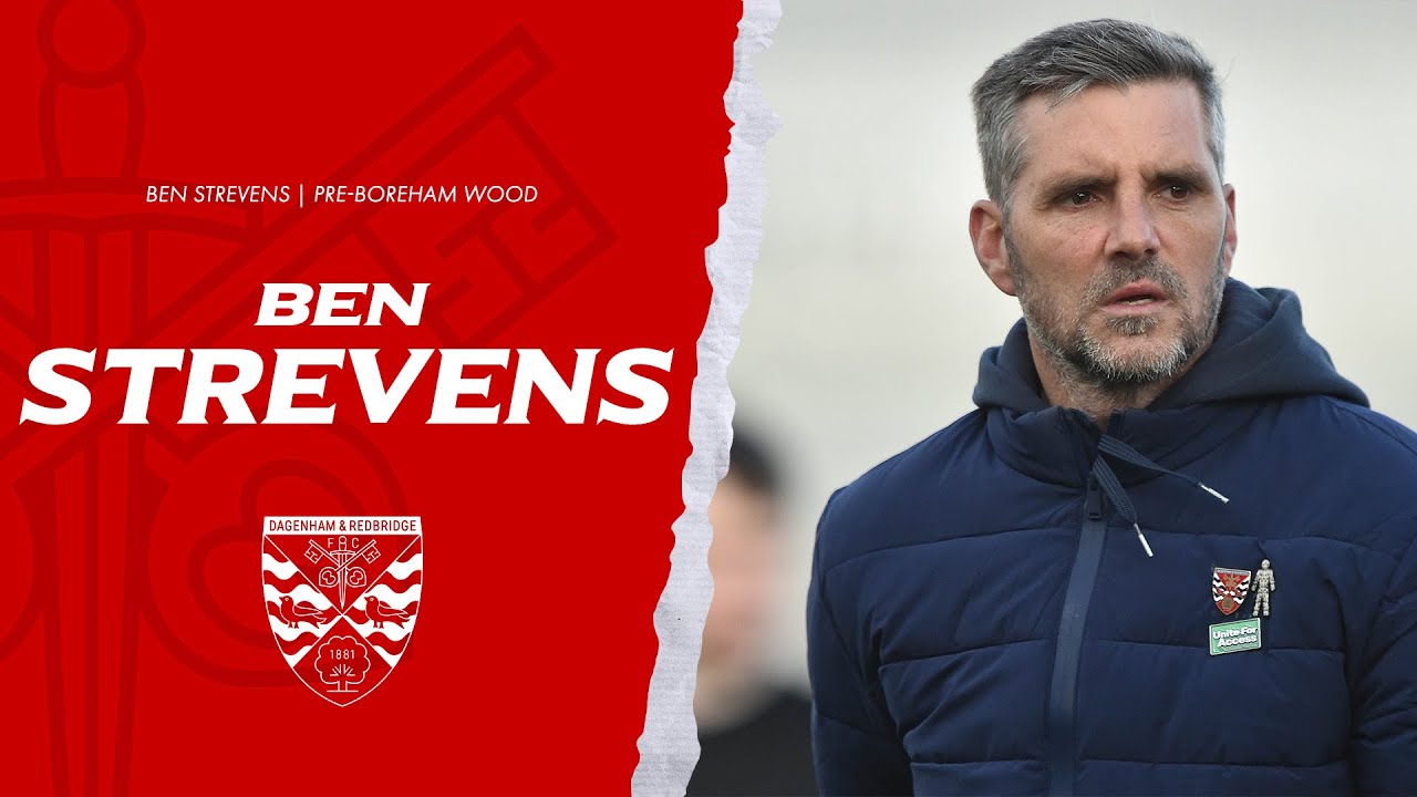 Ben Strevens Pre Boreham Wood - YouTube