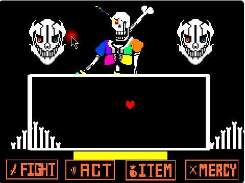 disbelief recoloured papyrus fight demo by undertale israel - YouTube