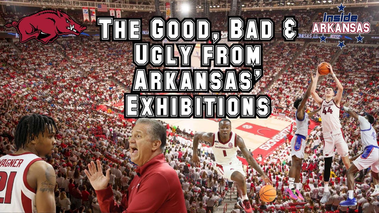 The Good, Bad & Ugly From Arkansas' Exhibition Games - YouTube