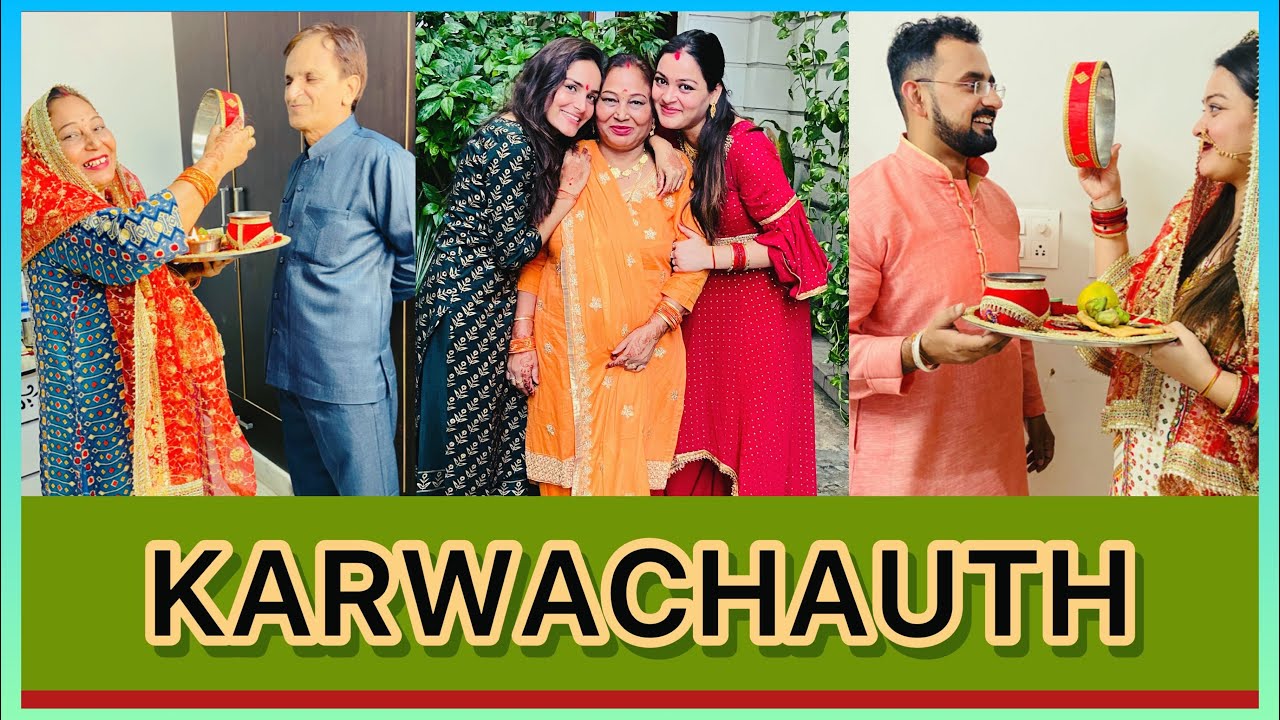 KARWA CHAUTH CELEBRATION || SIMMI SHARMA || VLOG || 2021 - YouTube
