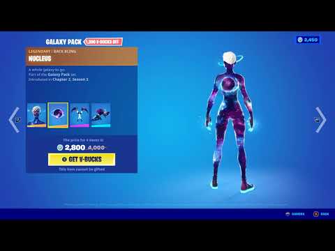 Fortnite GALAXY PACK Bundle Showcase! - YouTube