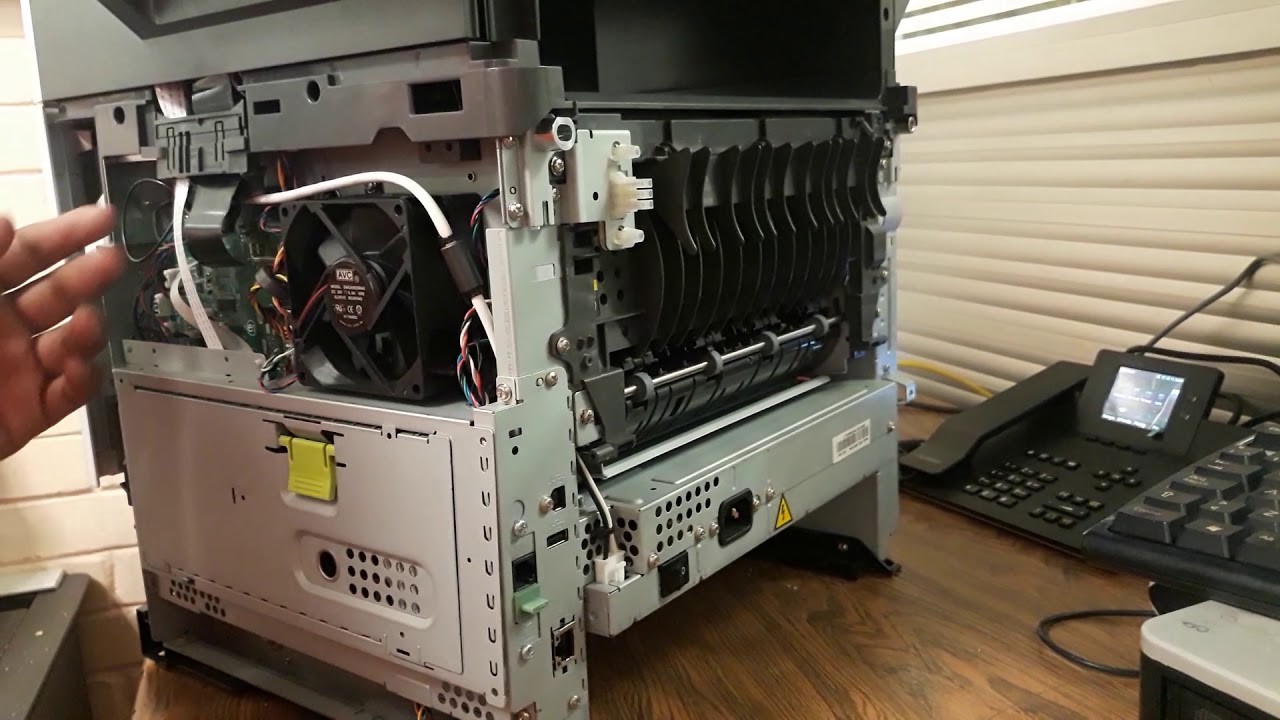 Desarmar LEXMARK MX611dhe - YouTube