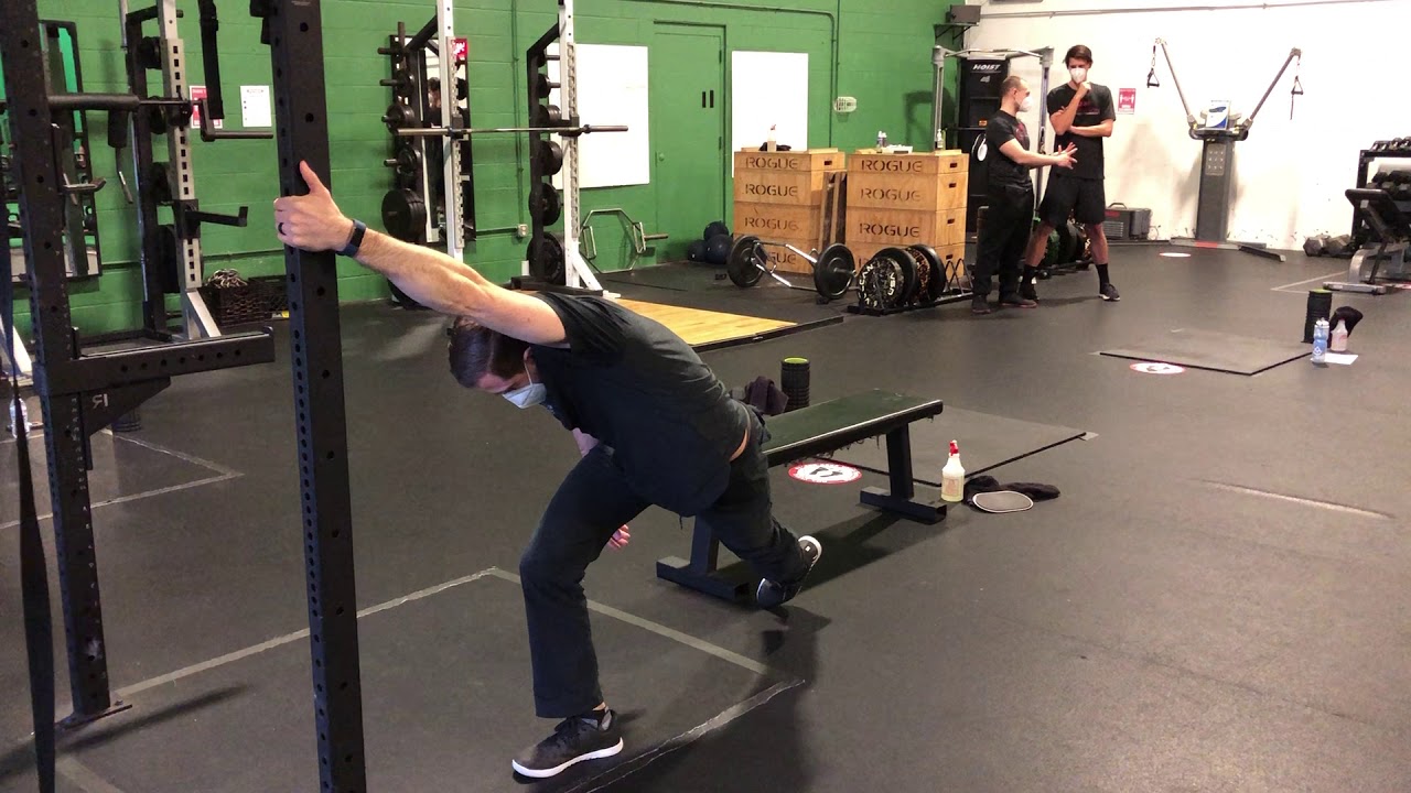 Rack Lat Stretch - YouTube