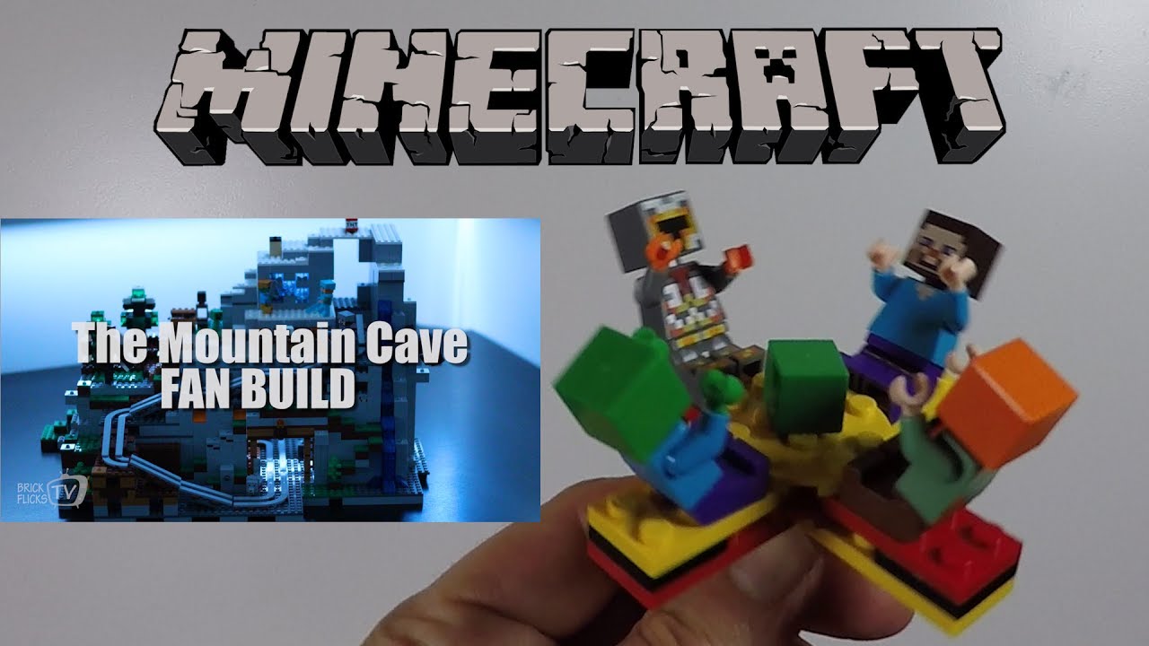 LEGO Minecraft The Mountain Cave - MOC Promo - YouTube