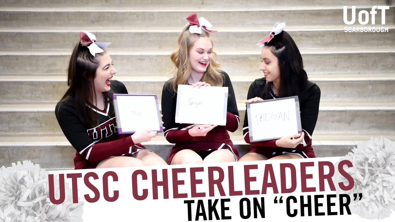 UTSC Cheerleaders Take on "Cheer" - YouTube