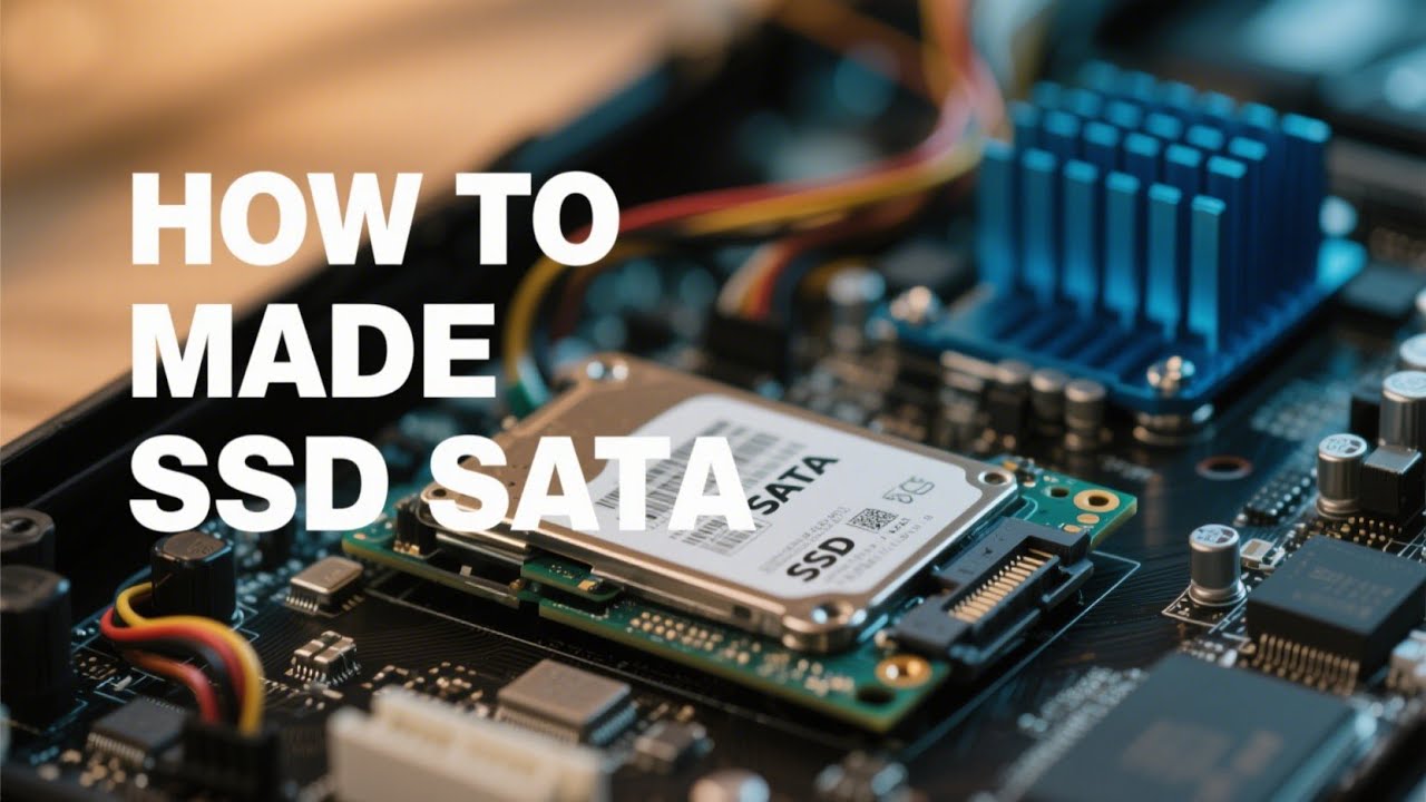 How To Made SSD SATA - YouTube