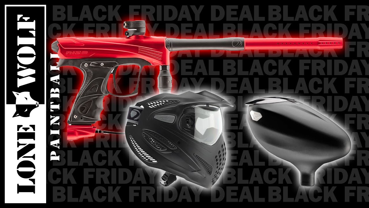 Dye Rize CZR w/ SE Goggle & Primo Loader | Lone Wolf Paintball - YouTube