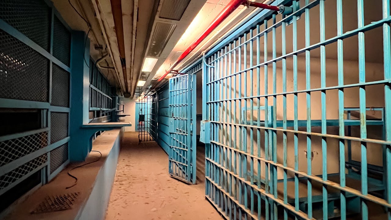 ABANDONED jail WITH POWER | CLOSET FULL OF UNCLAIMED INMATE PERSONAL ...