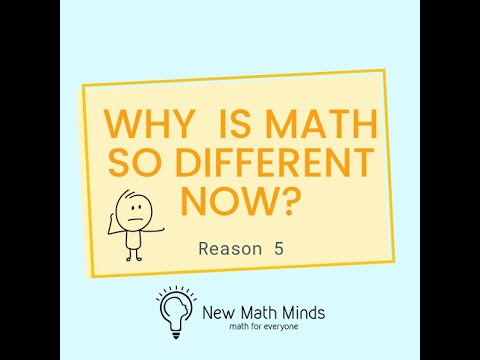 Why Is Math So Different Now? Reason #5 - YouTube
