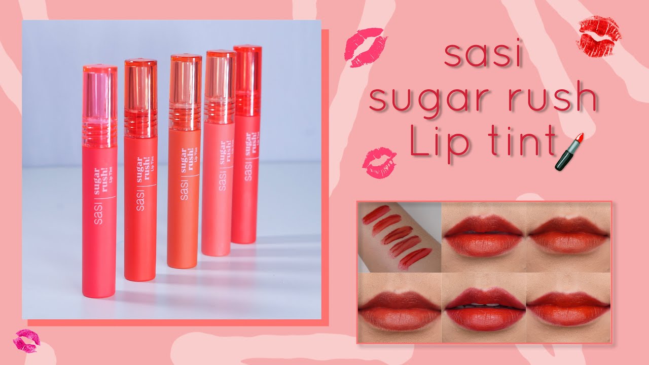 sasi sugar rush lip tint ลิปเนื้อน้ำ สีน่ารักจนอดใจไม่ไหว | KATOR ISME ...