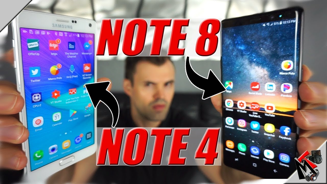 Note 8 vs Note 4 - My Experience - YouTube