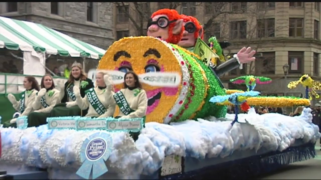 Holyoke St. Patrick's Parade a hit for the 65th year - YouTube