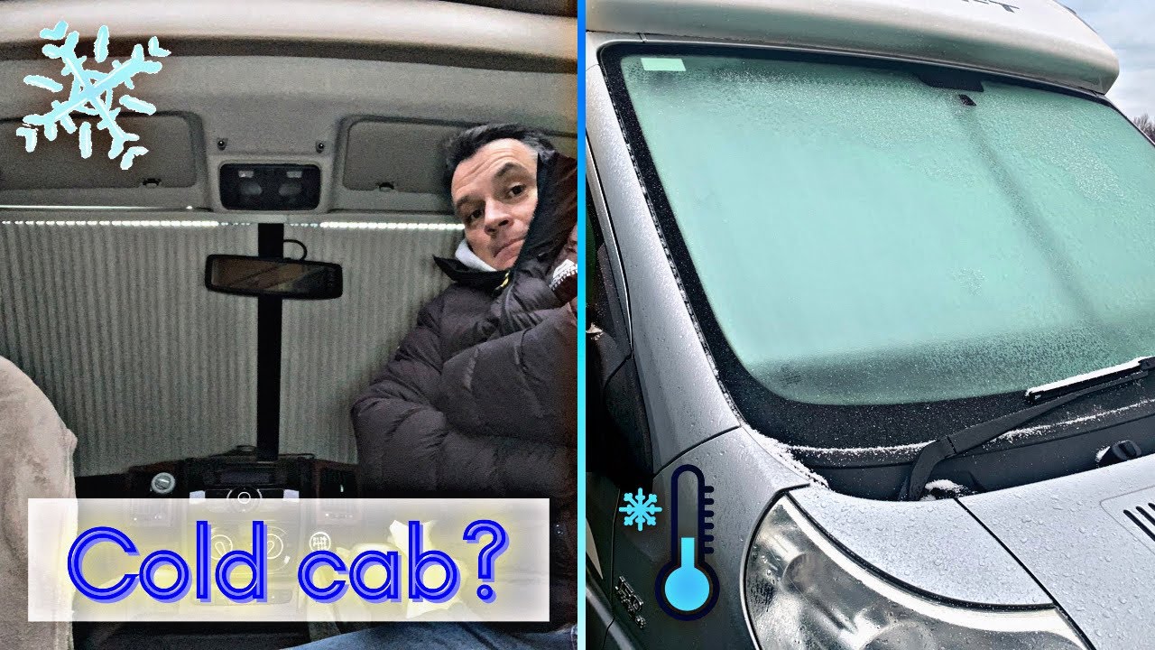 Motorhome , Camper , Cold Draughty Cab | Solutions | tips - YouTube