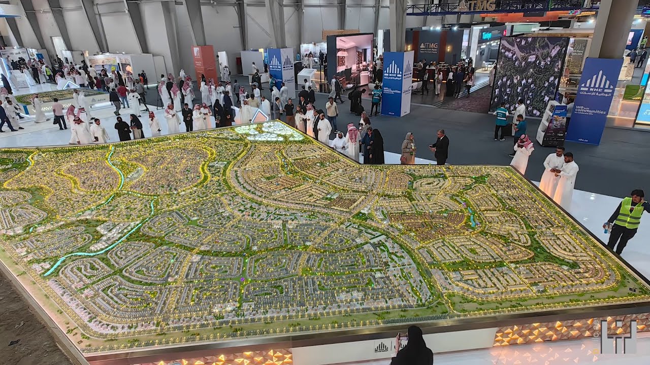 The Biggest 3D Model of Cityscape Global, Riyadh - YouTube