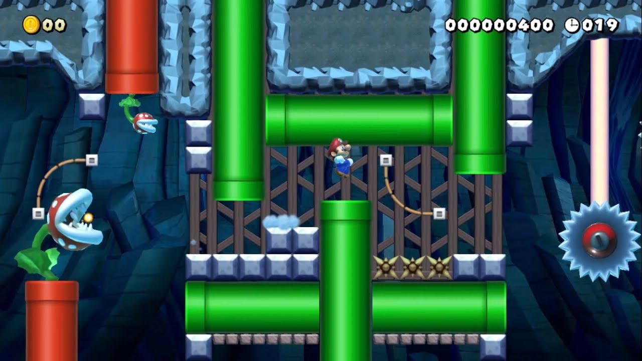 [SMM2] [SHW2]Underground Pipeline - YouTube
