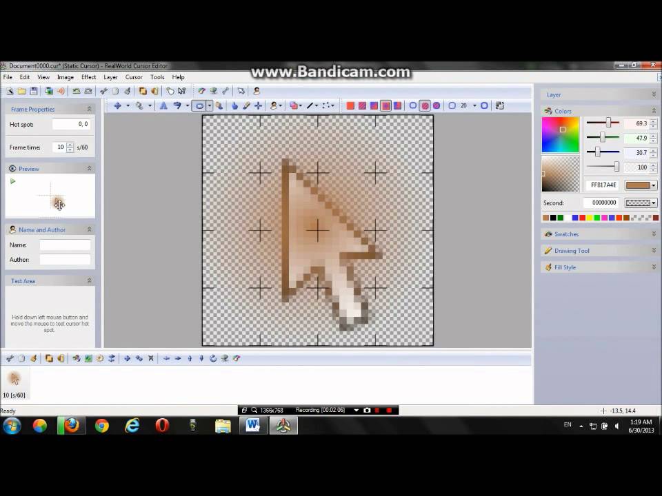 Tutorial How To Make Your Own Cursor in Windows 7 without using Cam ...