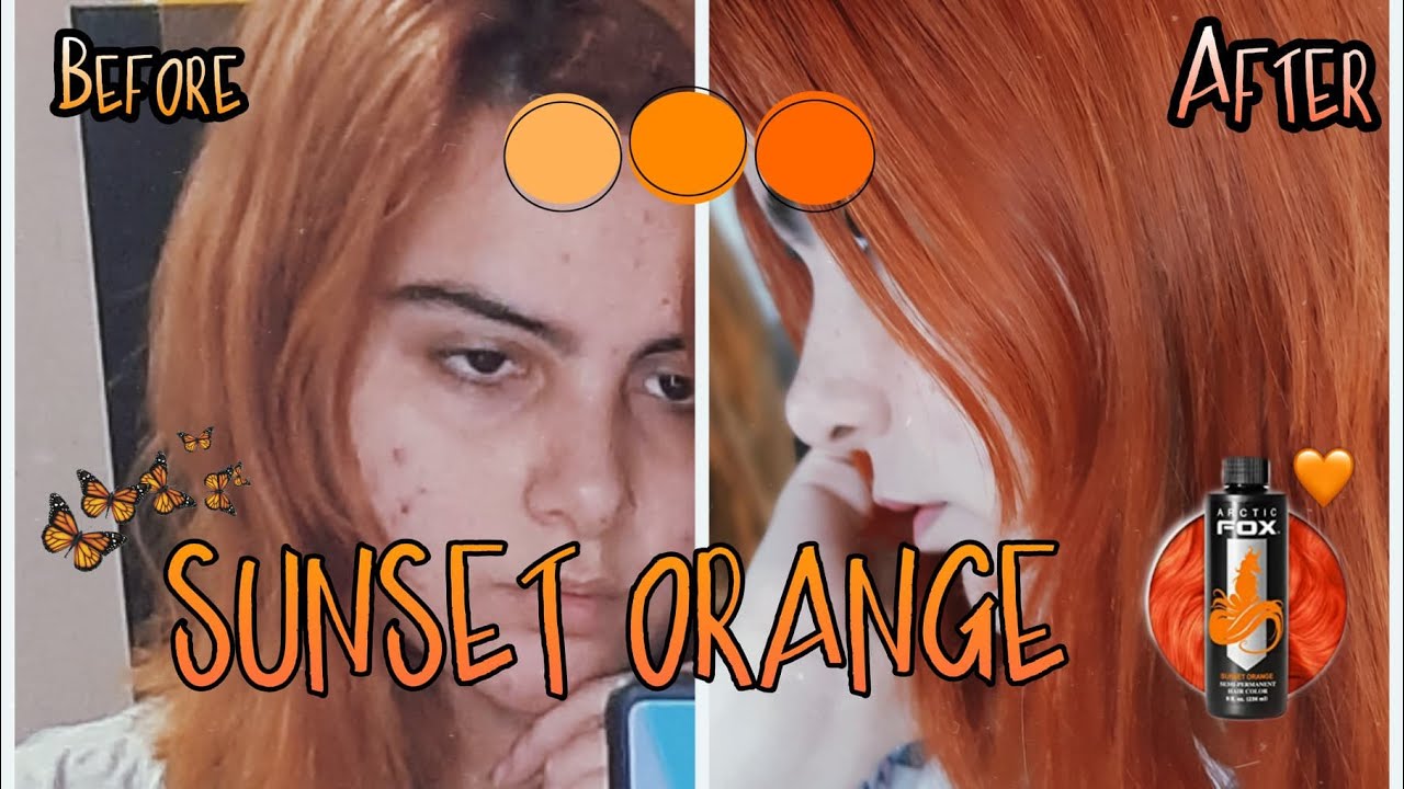 ARCTIC FOX 🦊| SUNSET ORANGE 🍊 | RESULTADO IMPRESIONANTE😍 - YouTube