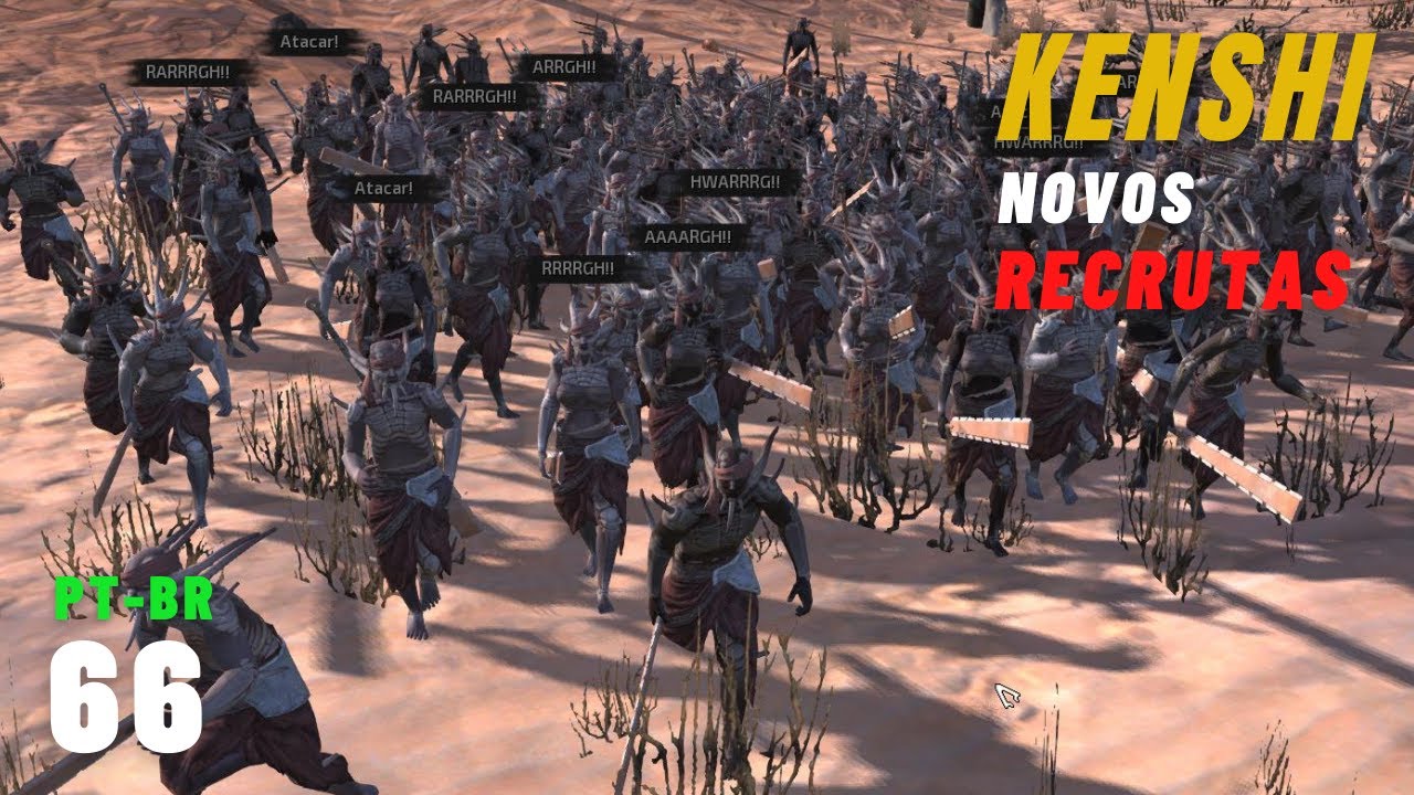 Kenshi # 1ª Temp - EP 66 - Recrutando Agnu um recruta único - YouTube