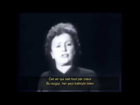 Edith Piaf, Padam Padam Türkçe-Fransızca Altyazılı