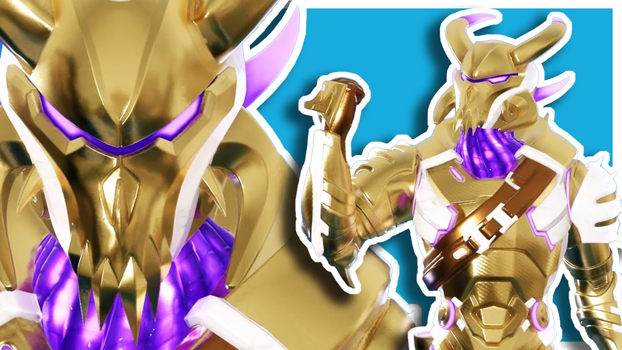 (PS5) Fortnite Gold Omegarok Gameplay (No Commentary) - YouTube