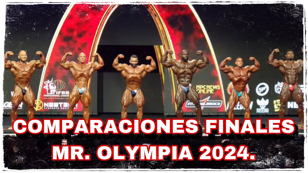Mr. Olympia 2024 comparativas finales. | Hadi vs. Samson | ¿Derek ...