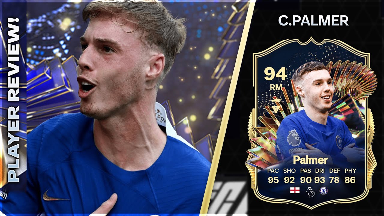 USE HIM IN STRIKE!!!!!! 94 RATED TOTS COLE PALMER PLAYER REVIEW - EA ...