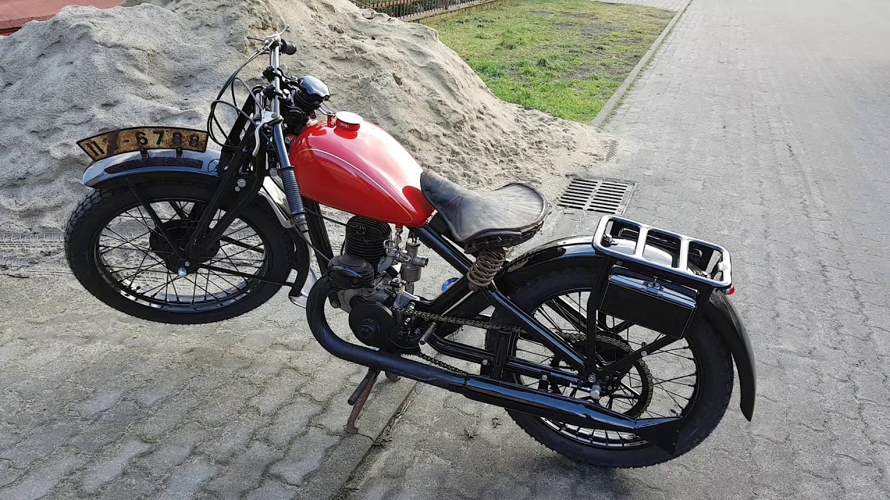 Dkw 200 luxus 1929. Leerlauf - YouTube