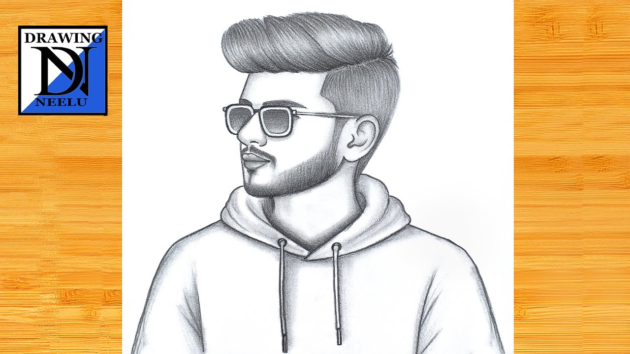How to draw a Handsome Boy -Step by Step || Pencil sketch for beginner ...