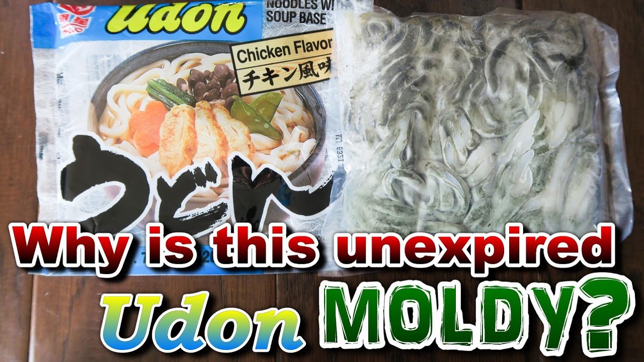 Why is this Unexpired Udon Moldy? - YouTube