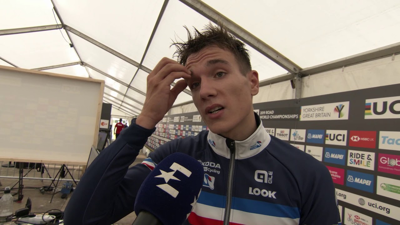Hugo Page - interview d'arrivée - Men Juniors ITT - Yorkshire WCh 2019 ...