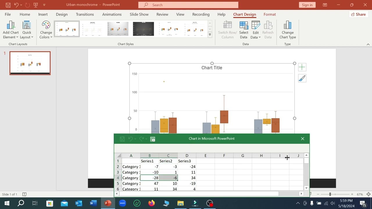 How To Insert Box Wisker Chart In Microsoft PowerPoint Slide YouTube How To Insert Box Wisker Chart In Microsoft PowerPoint Slide YouTube