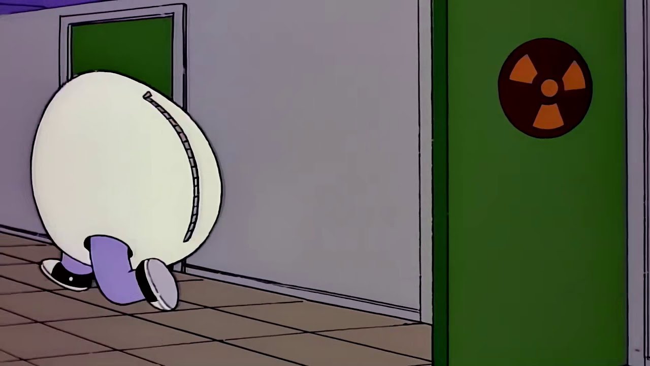 You'd Better Run Egg! - The Simpsons - YouTube