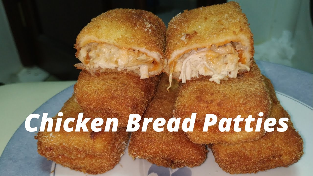 Chicken bread patties | Bread Chicken Patties | Snacks recipe | Bread ...