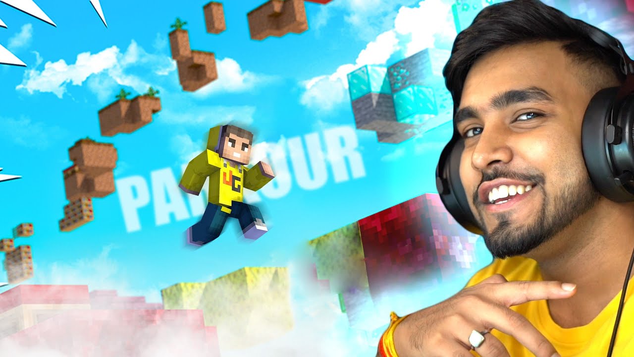 INSANE MINECRAFT PARKOUR | UJJWAL - YouTube
