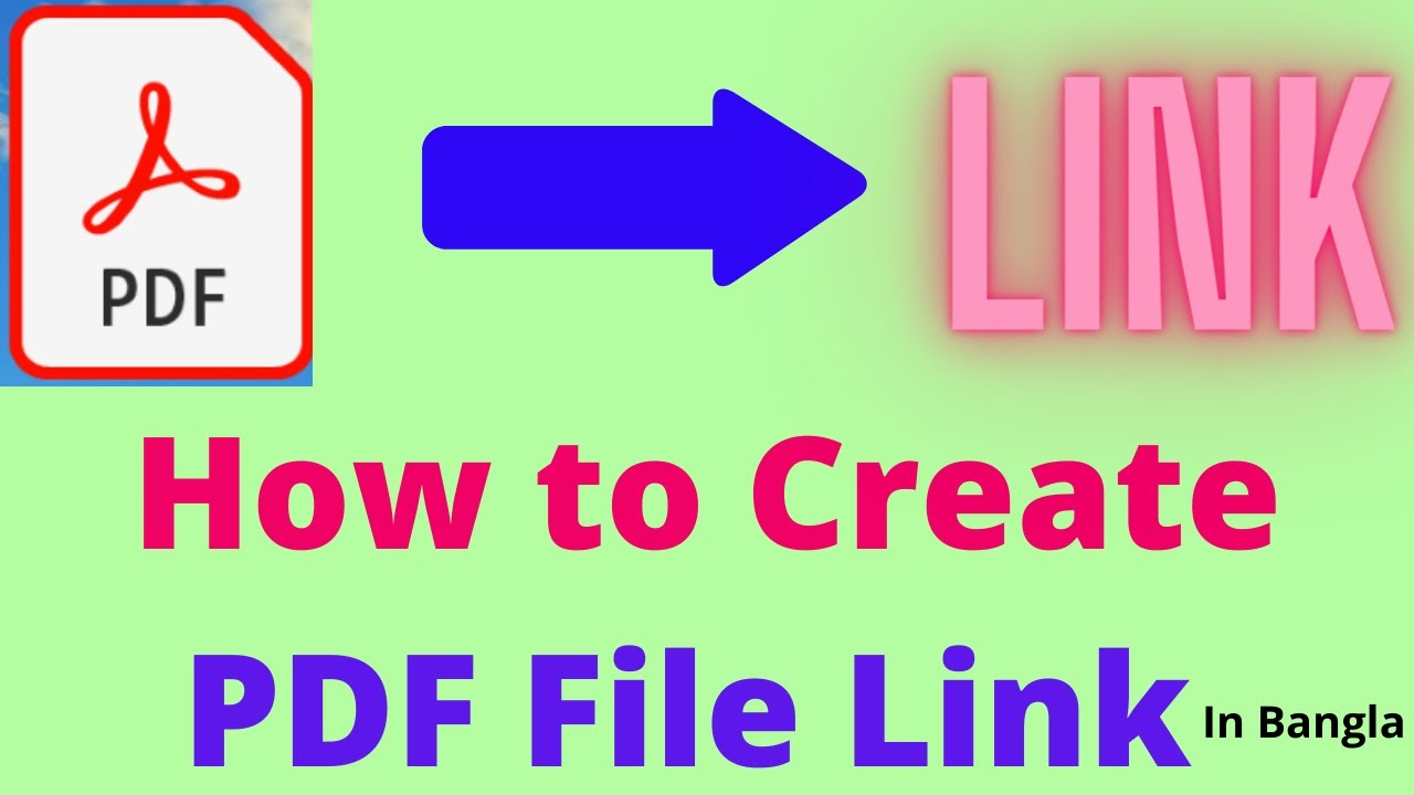 How To Create PDF File Link In Your Desktop In Bangla Step By Step How To Create PDF File Link In Your Desktop In Bangla Step By Step