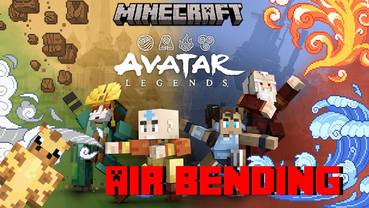 Minecraft Avatar Legends - Air Bending Battles - YouTube