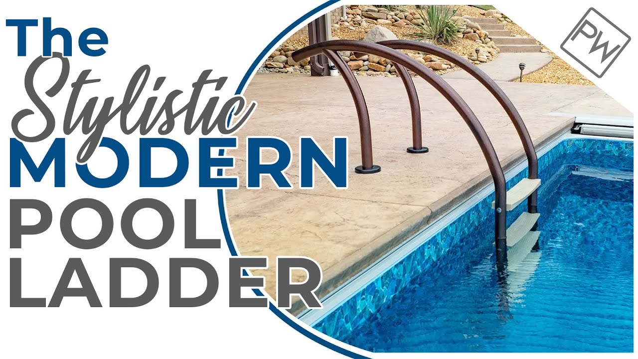The Stylistic Modern Global Pool Ladder | Pool Warehouse - YouTube