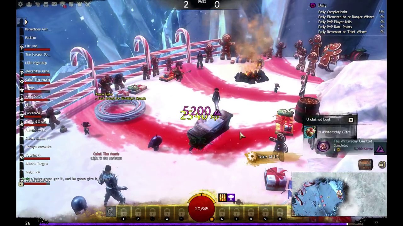 Wintersday Event - Guild Wars 2 - YouTube