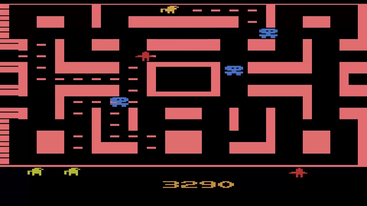ATARI 2600 MS PACMAN HACK Griffey The Dog Ms Pac Man 2010 Pac Man Vs ...