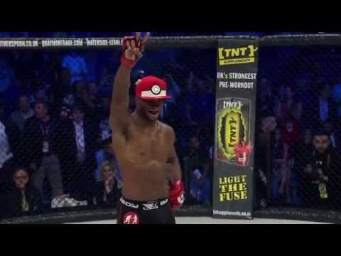 MMA Fighter Michael Venom Page Celebrates KO By Rolling a Pokeball at ...