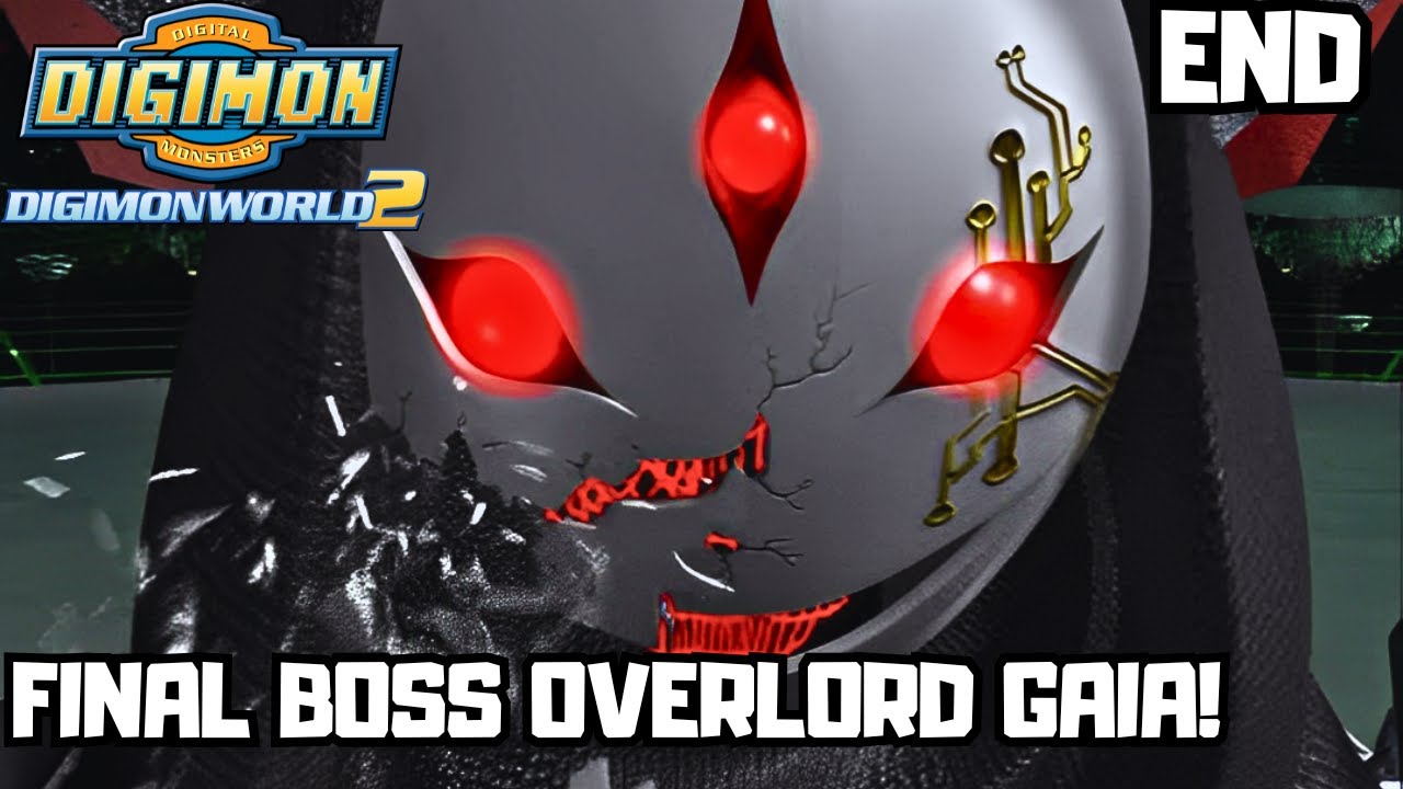 TAMAT! Aku Dan Digimonku Kalahkan Overlord GAIA! - Digimon World 2 PS1 ...