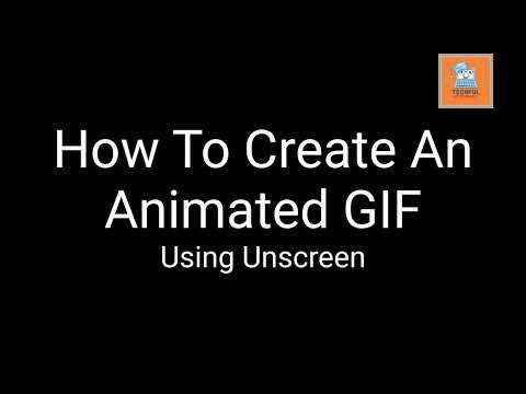 How To Create An Animated GIF Using Unscreen - YouTube