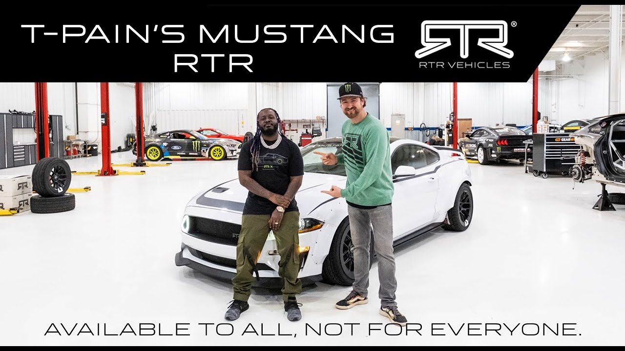 Building T-Pain's Custom Mustang RTR Spec 2 - YouTube