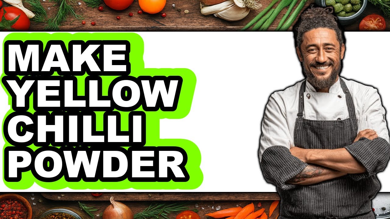 How To Make Yellow Chilli Powder (Full Guide) - YouTube