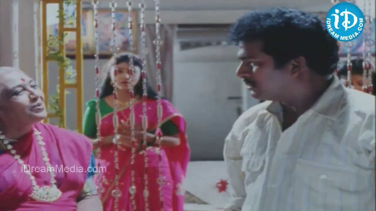 Rajendra Prasad, Ravali, Srikanya Emotional Scene - Alibaba Aradajanu ...