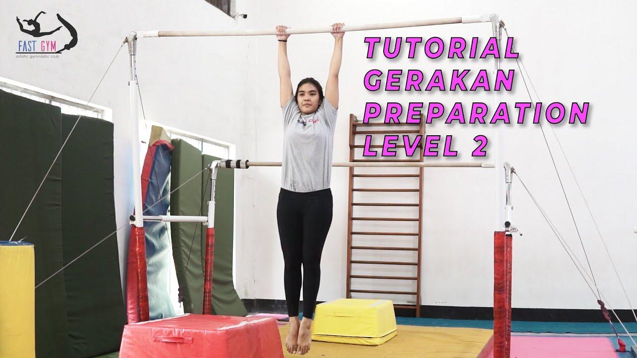 Tutorial Gymnastics Preparation Level 2 Routine - YouTube